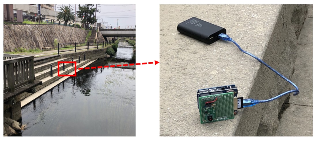 Jpegカメラで屋外の風景を撮影をしました Arduino 簡単電子工作の世界