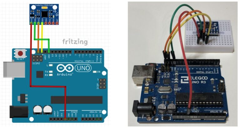 ArduinoでGY-521(3軸 加速度・角速度センサ)から加速度と角速度を読み出す仕様を調べました | Arduino 簡単電子工作の世界