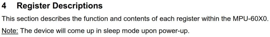 Arduinoでgy 5213軸 加速度・角速度センサから加速度と角速度を読み出す仕様を調べました Arduino 簡単電子工作の世界
